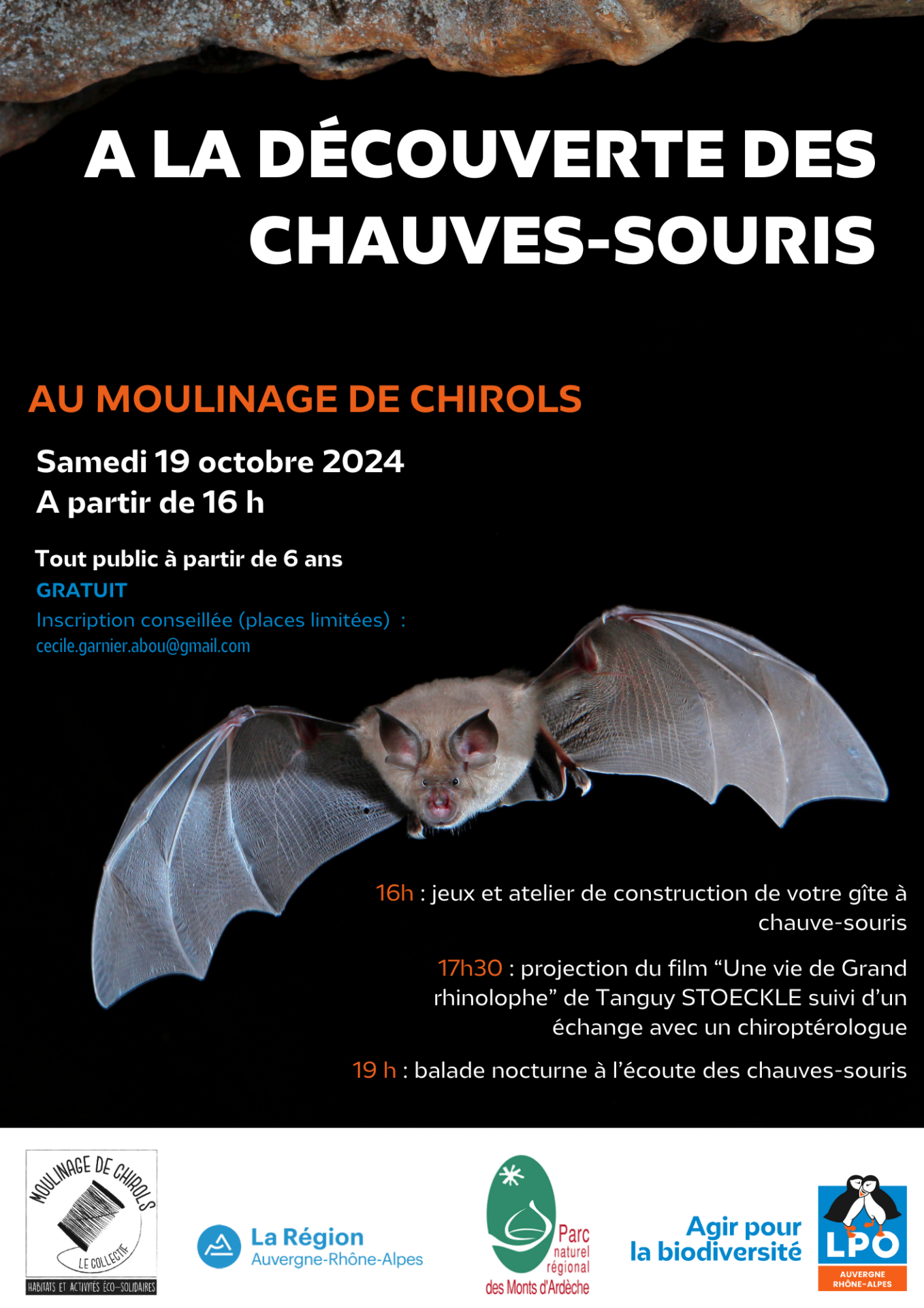 A la découverte des chauves-souris - Le partage des eaux